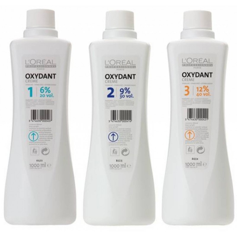 Loreal Professional OXYDANT CREAM PEROXIDE / OXIDANT / DEVELOPER 1000ML ...