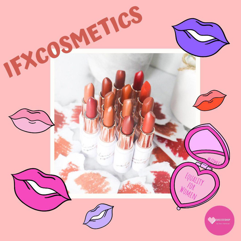 IFX COSMETICS VELOUR ROUGE LIPSTICKS 2.0 | Shopee Malaysia