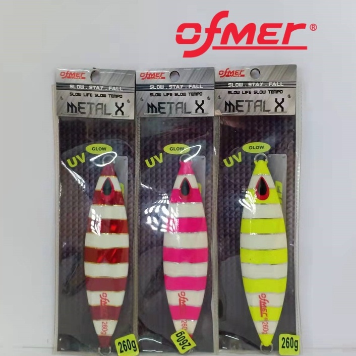 OFMER METAL X JIG (250g, 260g) | Shopee Malaysia