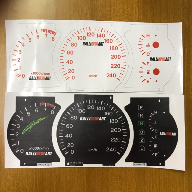 Sticker Meter Wira Design RalliArt Manual & Auto | Shopee Malaysia
