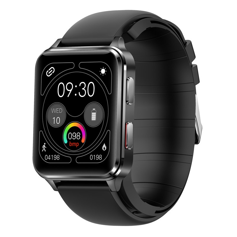 S6 Smart Watch Air Pump Accurate Blood Pressure Test Blood Oxygen Body ...