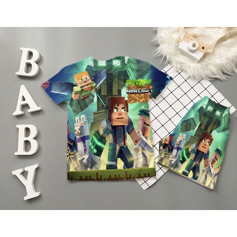 Minecraft 3D printed outfit | Shopee Malaysia