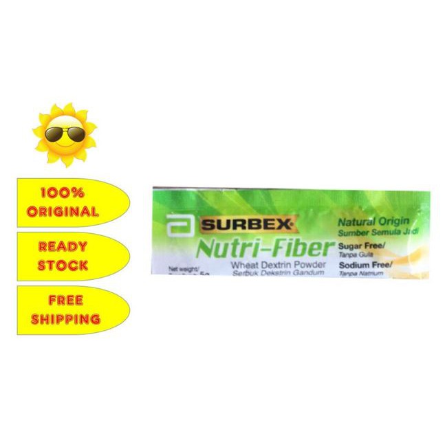 Abbot Surbex Nutri Fiber (5g) | Shopee Malaysia