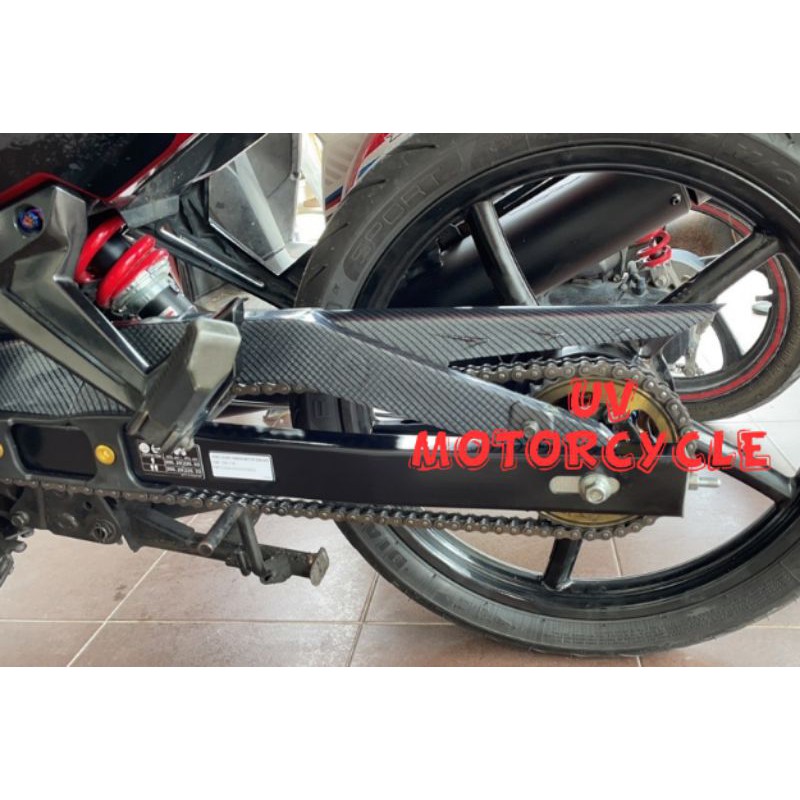 Y15 / Y16 CHAIN COVER CARBON FRAME RANTAI COVER Y15ZR Y16ZR | Shopee ...