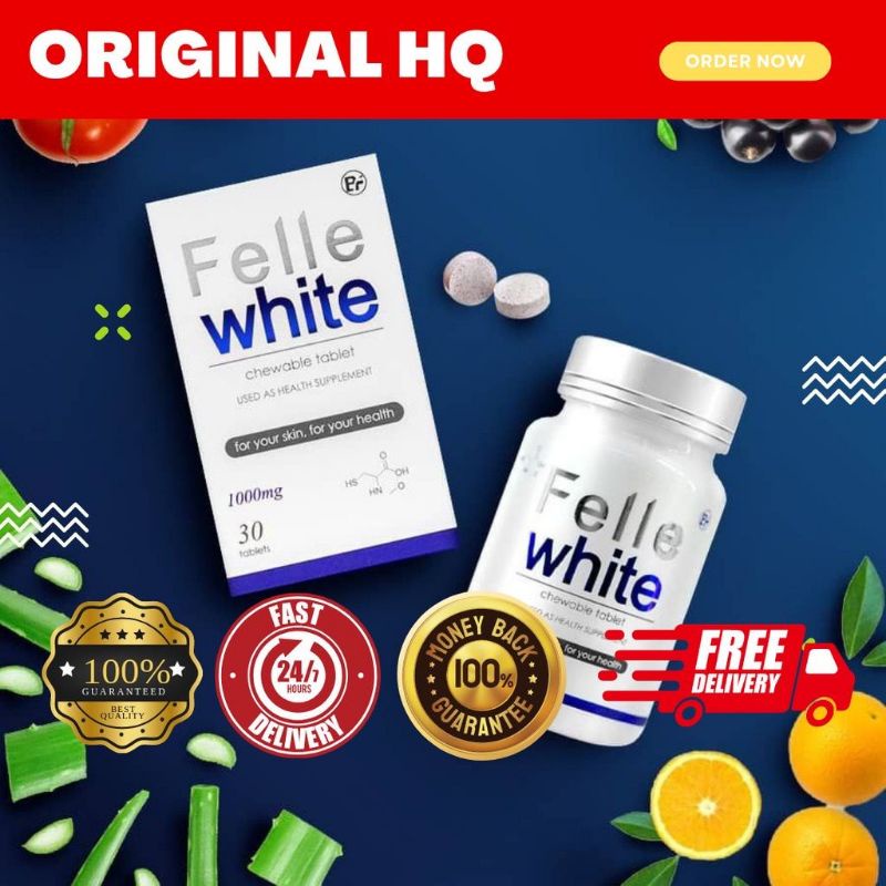 [FREE 🚛] felle white whitening booster 😍😍 ️🇲🇾Putiiiih 10x ganda🤩🤩 ...