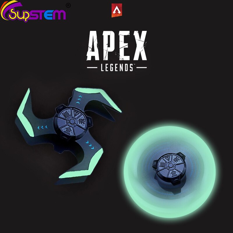 Luminous Apex Fidget Spinner Toys Alloy Apex Legends Arc Stat Spinning ...