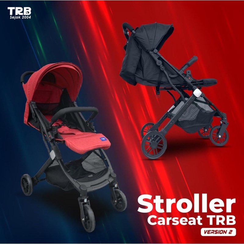 TRB Stroller Carseat luggage TRB Original V2 Stroller ringan | Shopee ...