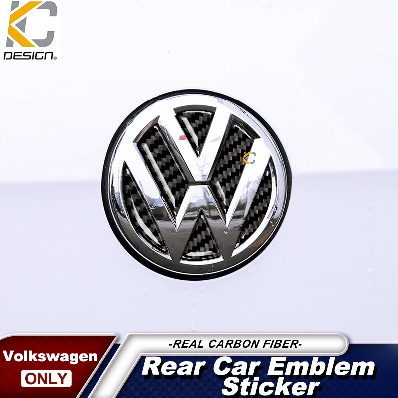 Exterior Carbon Fiber Rear Emblem Badge Logo Highlight Decals and ...