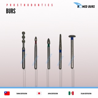 Dental Prostho Diamond Highspeed Handpiece Bur (Special KOMED) (Made in ...