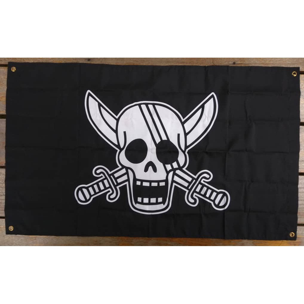 Genuine and Rare ONE PIECE - Akagami no Shanks - Flag (Kowa) | Shopee ...
