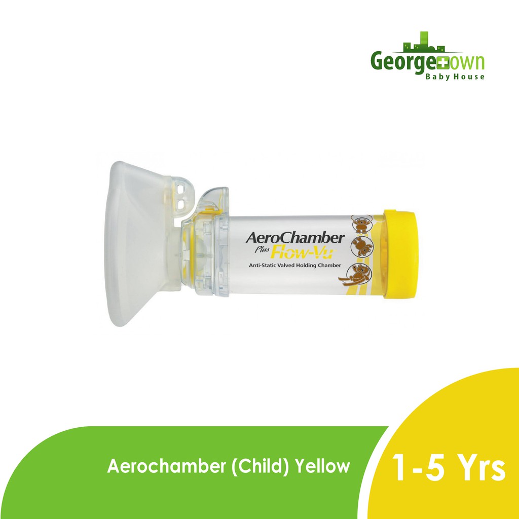 AEROCHAMBER (CHILD) YELLOW (1-5 years) (GTG) | Shopee Malaysia