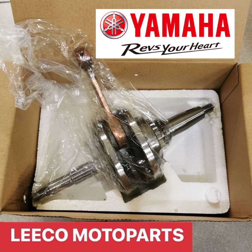 LC135 CRANKSHAFT ASSY - NO HAND CLUTCH + CRANKSHAFT GEAR CRANK SHAFT ASSY CRANK SHAFT YAMAHA ...