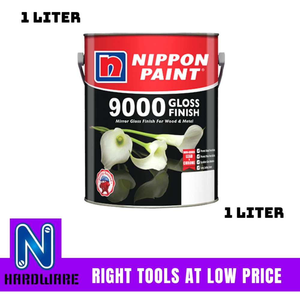 Nippon Paint 9000 Gloss Finish (Page 1) Gloss Paint Cat Minyak Besi ...