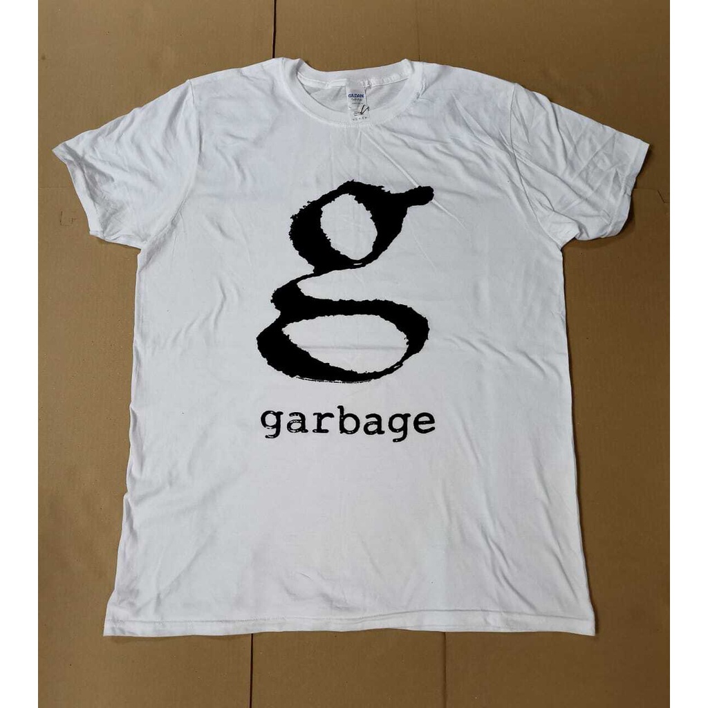 GARBAGE Logo TShirt (Size L) | Shopee Malaysia
