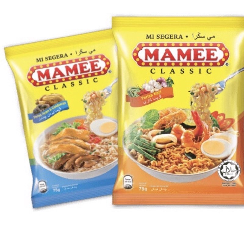 Mamee classic mamee ayam cendawan mamee kari mamee klasik mamee ayam ...