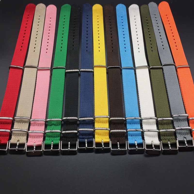 Nato Strap 18mm 20mm 22mm Nylon Watch Band Waterproof Watch Strap for ...