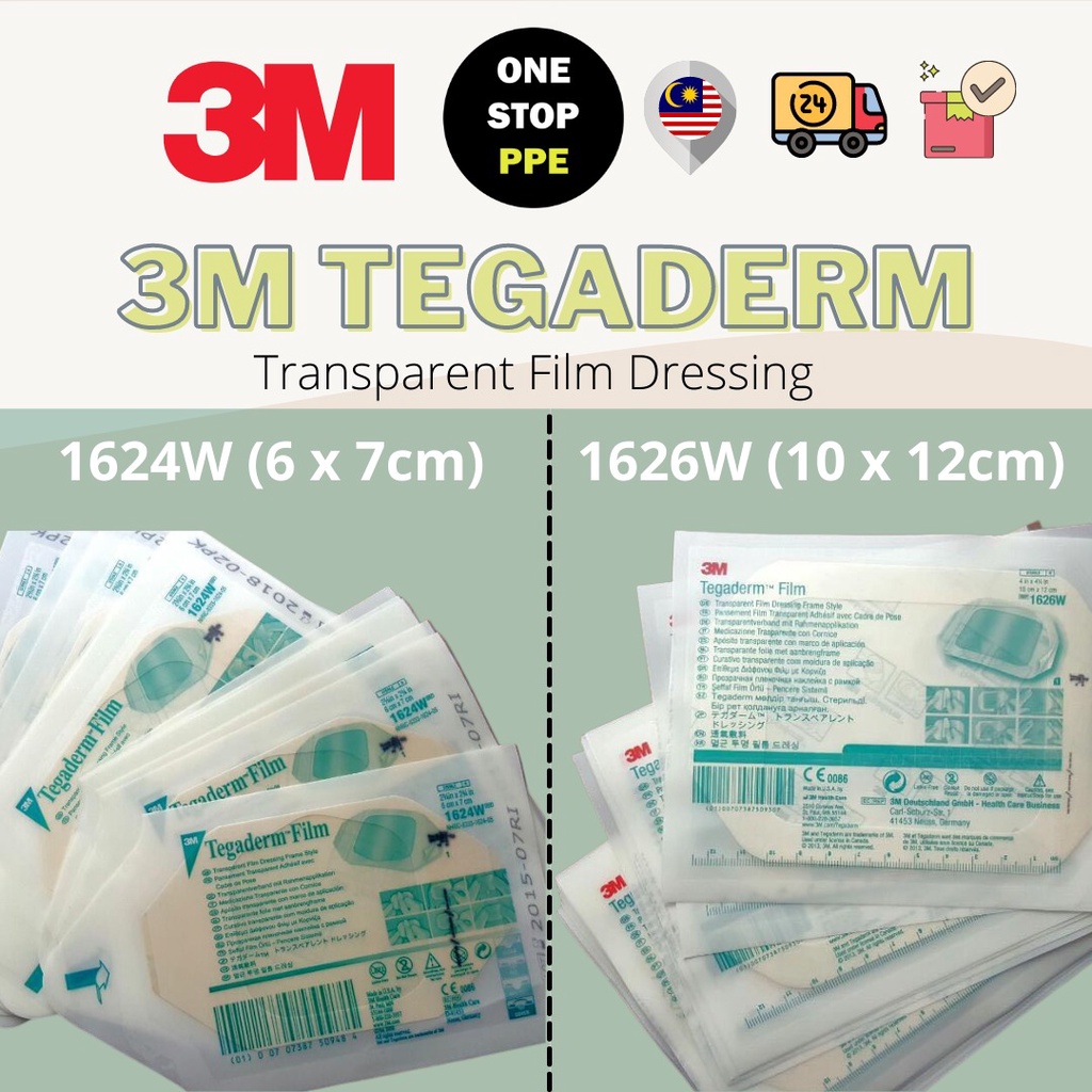 Tegaderm Film 1624W 1626W 1633 / IV Film Dressing Transparent Dressings ...