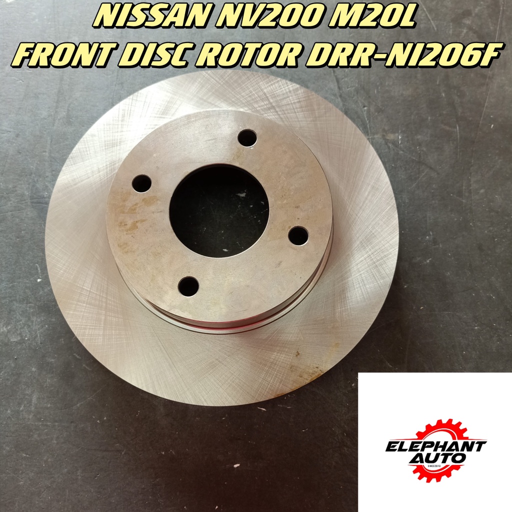 NISSAN NV200 M20L FRONT DISC ROTOR DRR-NI206F | Shopee Malaysia