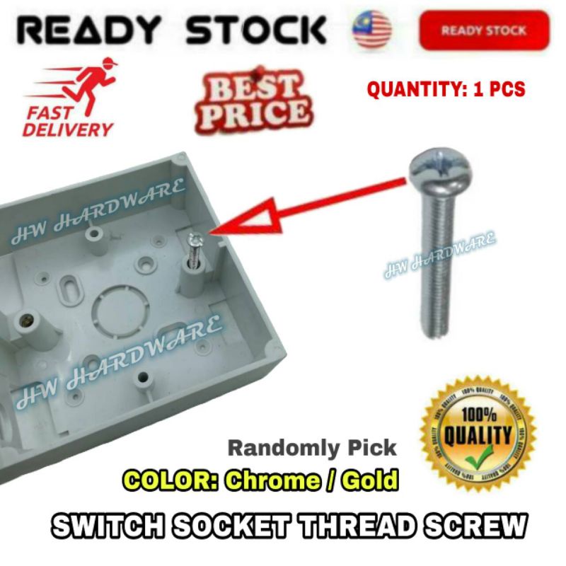 Switch Socket Thread Screw 22mm~30mm | Shopee Malaysia