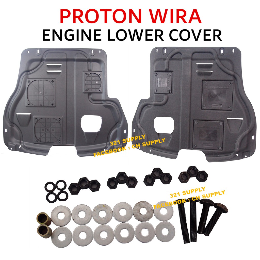 PROTON WIRA SATRIA PUTRA ENGINE LOVER COVER Orsen Shield Under ...