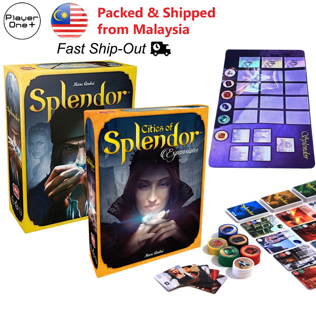 Splendor Expansions Cities of Splendor Mat Board Game Family Party ...