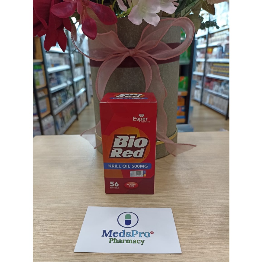 BIO RED KRILL OIL 500MG 56'S | Shopee Malaysia