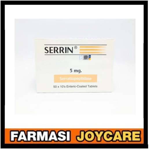 Serrin Tablet 5mg 10's x 50 strips 1 Box | Shopee Malaysia