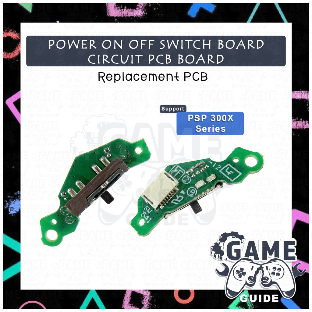 SONY PSP 3000 3006 Series Power ON OFF Switch Board Power Supply Board ...