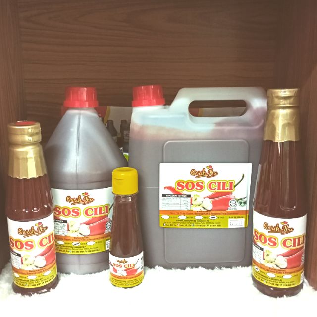 SOS CILI QASIH IBU(130ML×24BOTOL) (1 BUNDLE RM43.00) | Shopee Malaysia