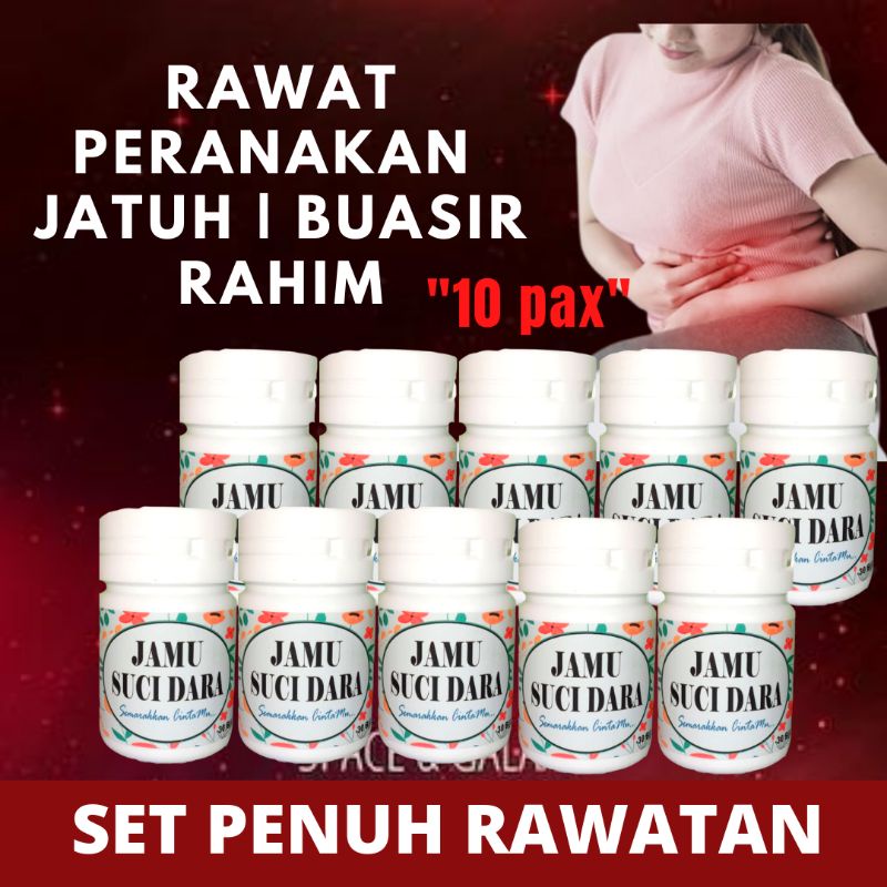 Hot🔥 SET PENUH 300 caps🔥 JAMU SUCIDARA MEMBANTU MEMULIHKAN RAHIM TURUN ...