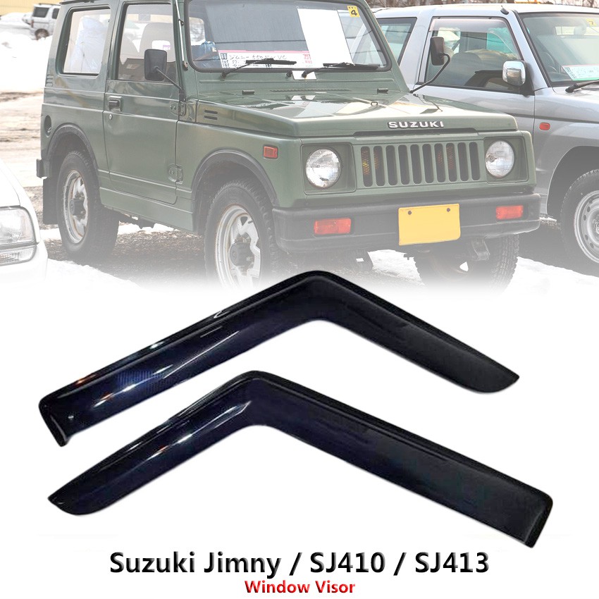 Weathershield Car Window Door Visor Wind Deflector For Suzuki Jimny ...