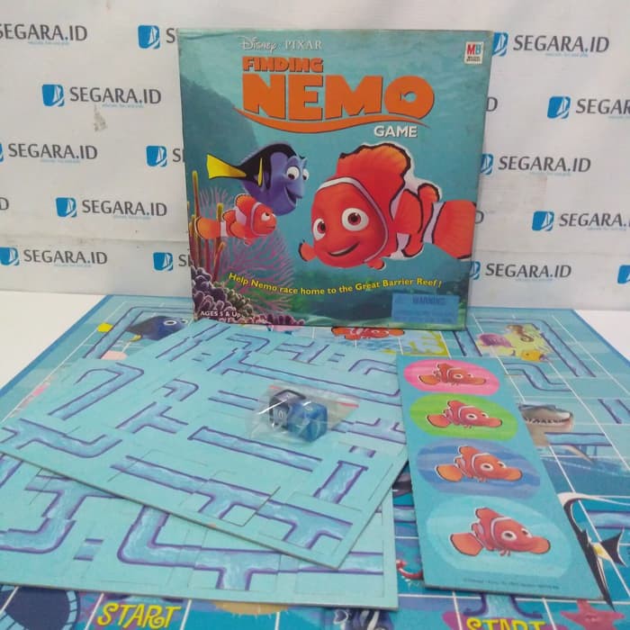 Board Game - Finding Nemo by Milton Bradley Disney Pixar | Shopee Malaysia