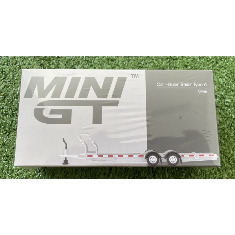 Mini GT 1/64 Car Hauler Trailer Type A (Silver) | Shopee Malaysia