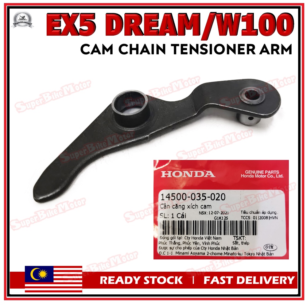 HONDA EX5 DREAM / W100 / W100R - 100% ORIGINAL HONDA Cam Chain Tensioner Arm - [14500-035-020 ...