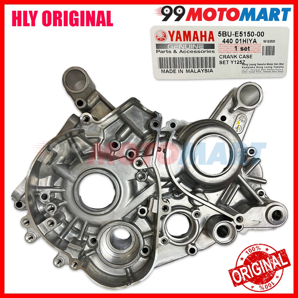 Original Yamaha 125ZR Y15zr Crankcase 125Z Crank Case Set Y125Z Y125ZR Y15 Crankcase 5BU Engine ...