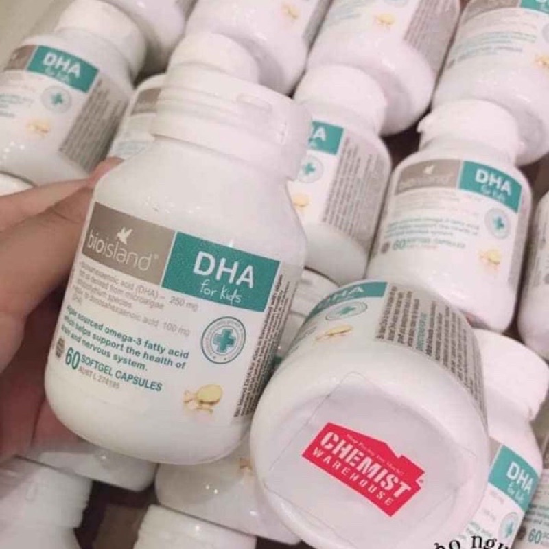 {Genuine Australia} DHA, Eating, Zinc, Bioisland For Kid, 60 soft ...