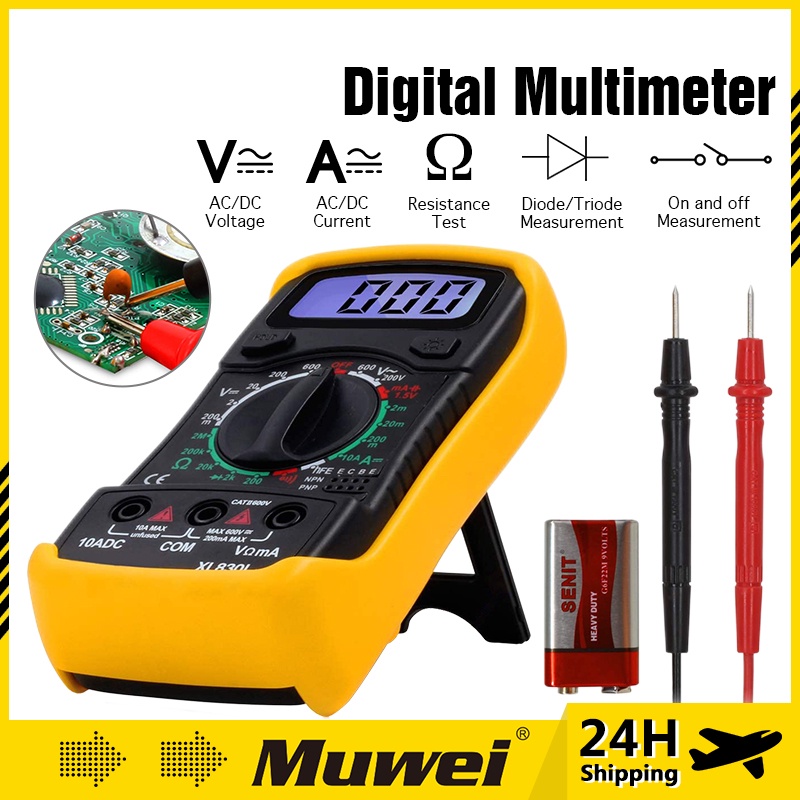 Digital Multimeter XL830L Portable High-precision Digital Multimeter ...