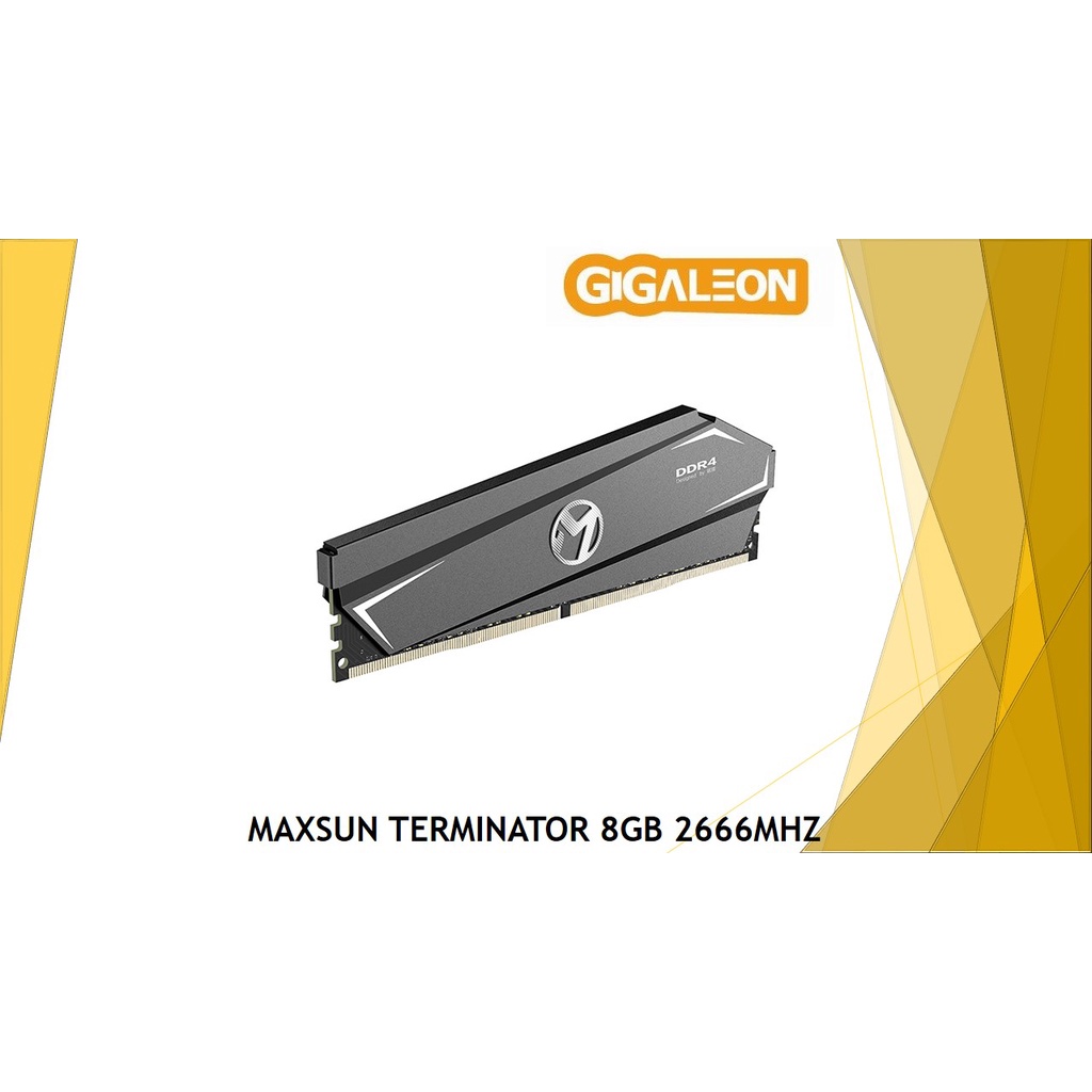 Maxsun Terminator DDR4 2666Mhz RAM 8GB DESKTOP MEMORY | Shopee Malaysia