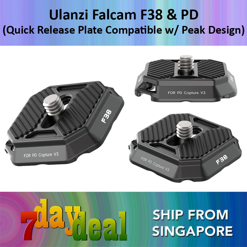 Ulanzi Falcam F38 & PD Quick Release Plate (2465) — Compatible with ...