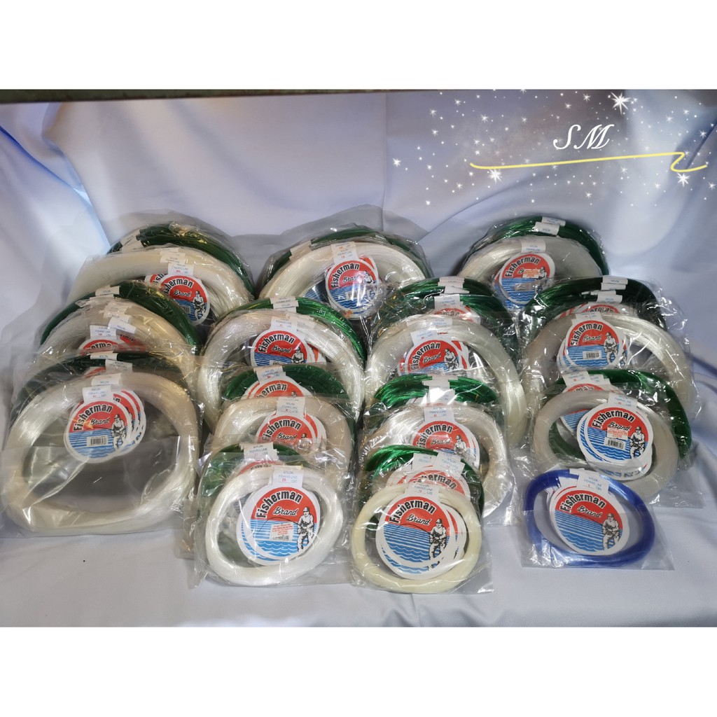 10LBS - 80LBS Nylon Monofilament Fishing Line / Tangsi 'Fisherman Brand ...