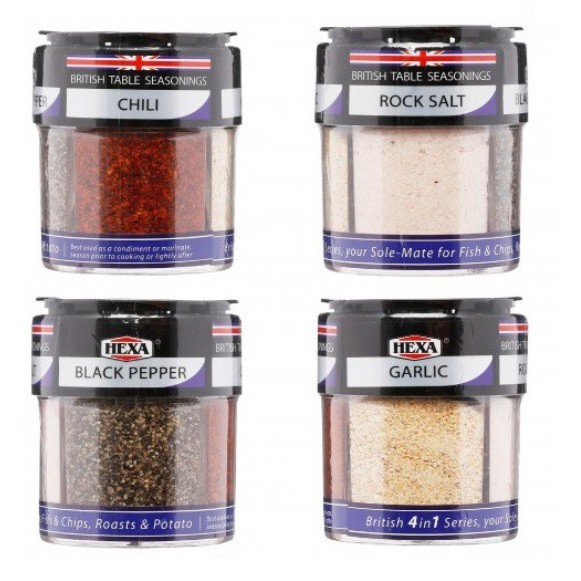 Hexa British Table Seasoning 4 In 1 (85g) | Shopee Malaysia