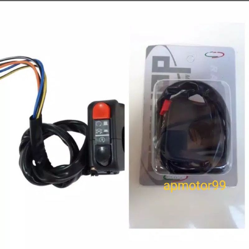 On and off switch plus universal domino starter mio beat vario pcx nmax ...
