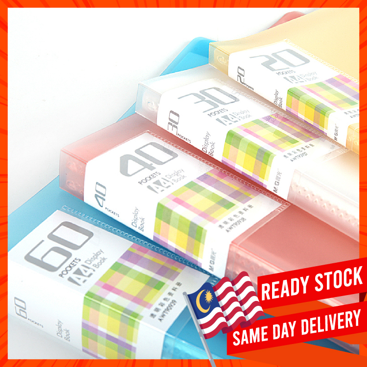 [READY STOCK] A4 20/30/60 File Storage Folder Organizer Certificate ...