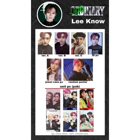 lee know official photocards | on stock now!! | Shopee Malaysia