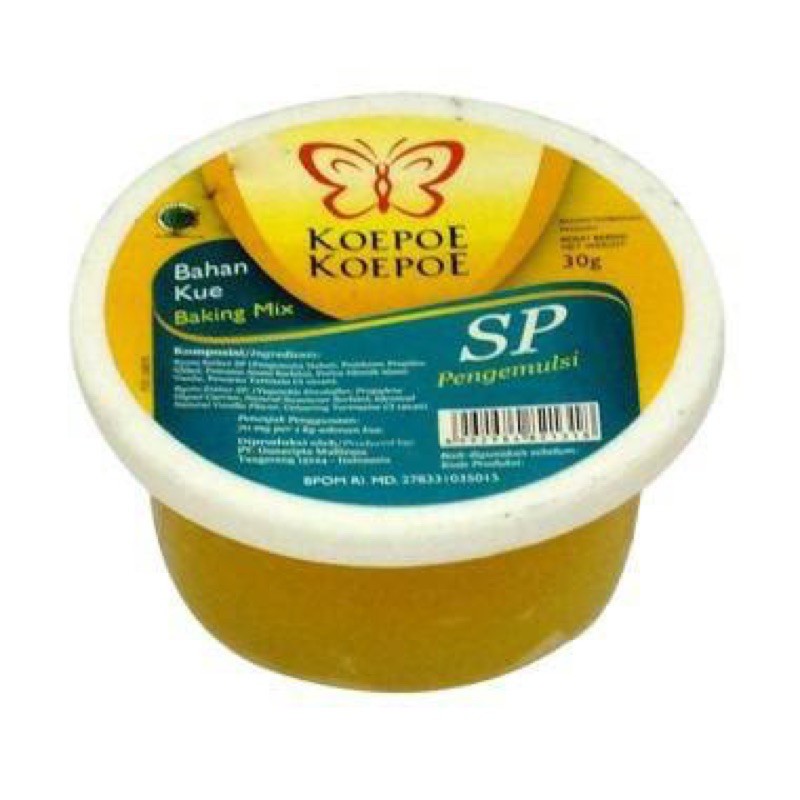 SP Koepoe Koepoe, Butterfly Cake Developer, 30g Emulsion | Shopee Malaysia