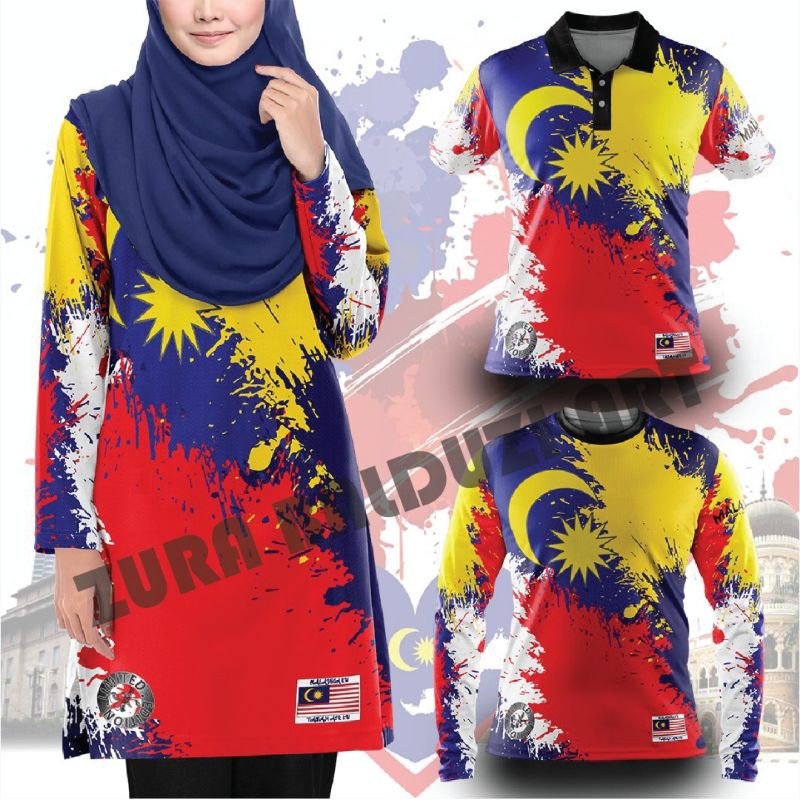 Baju Sublimation Malaysia dan Bulan Sukan Negara | Shopee Malaysia