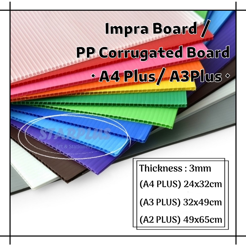 (Starplus)Impra Board/Thick Polypropylene PP Corrugated Cardboard/PP ...
