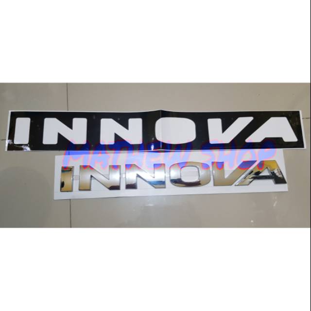 MESIN Innova Chrome Engine Hood Emblem / Innova Engine Hood Emblem ...