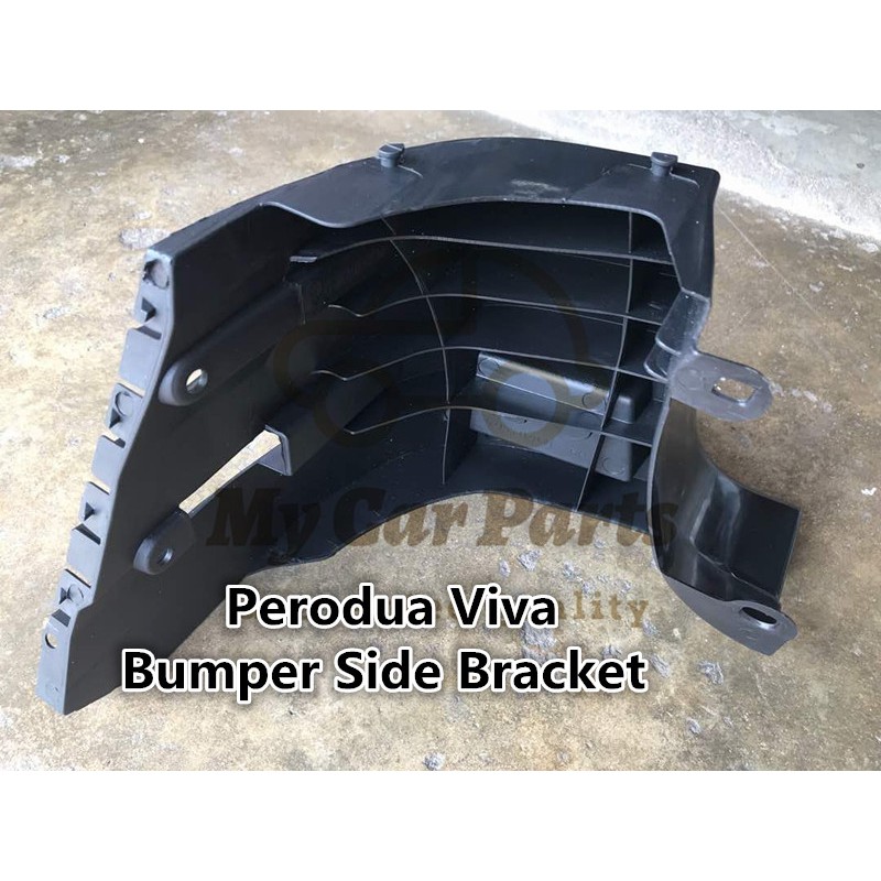 Perodua Viva REAR Bumper Side Bracket Daun Pisang (Fender Liner ...