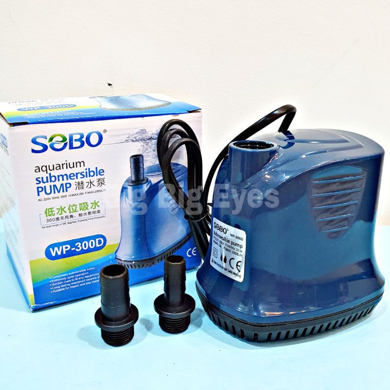💥READY STOCK💥 SOBO Aquarium Submersible Water Pump WP-300D/ WP-500D | Shopee Malaysia